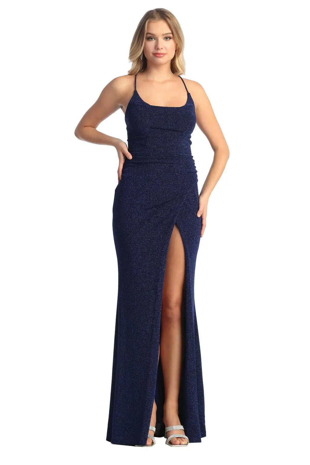 Cindy Collection 1754 Black Corset Dress | NORMA REED