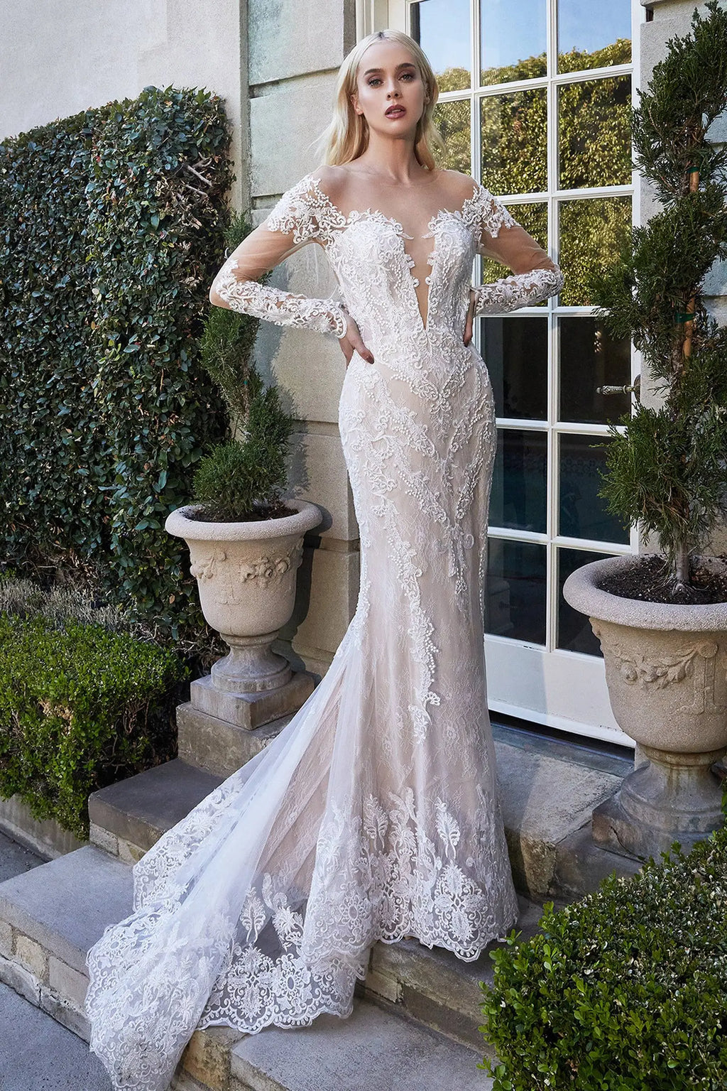 Luxe A1022 Stunning Lace Wedding Gown | NORMA REED
